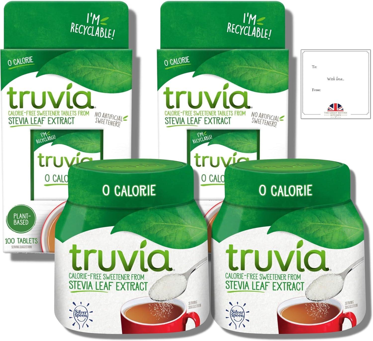 Truvia Stevia Multipack of Truvia Sweetener 270g and Truvia Sweetener ...