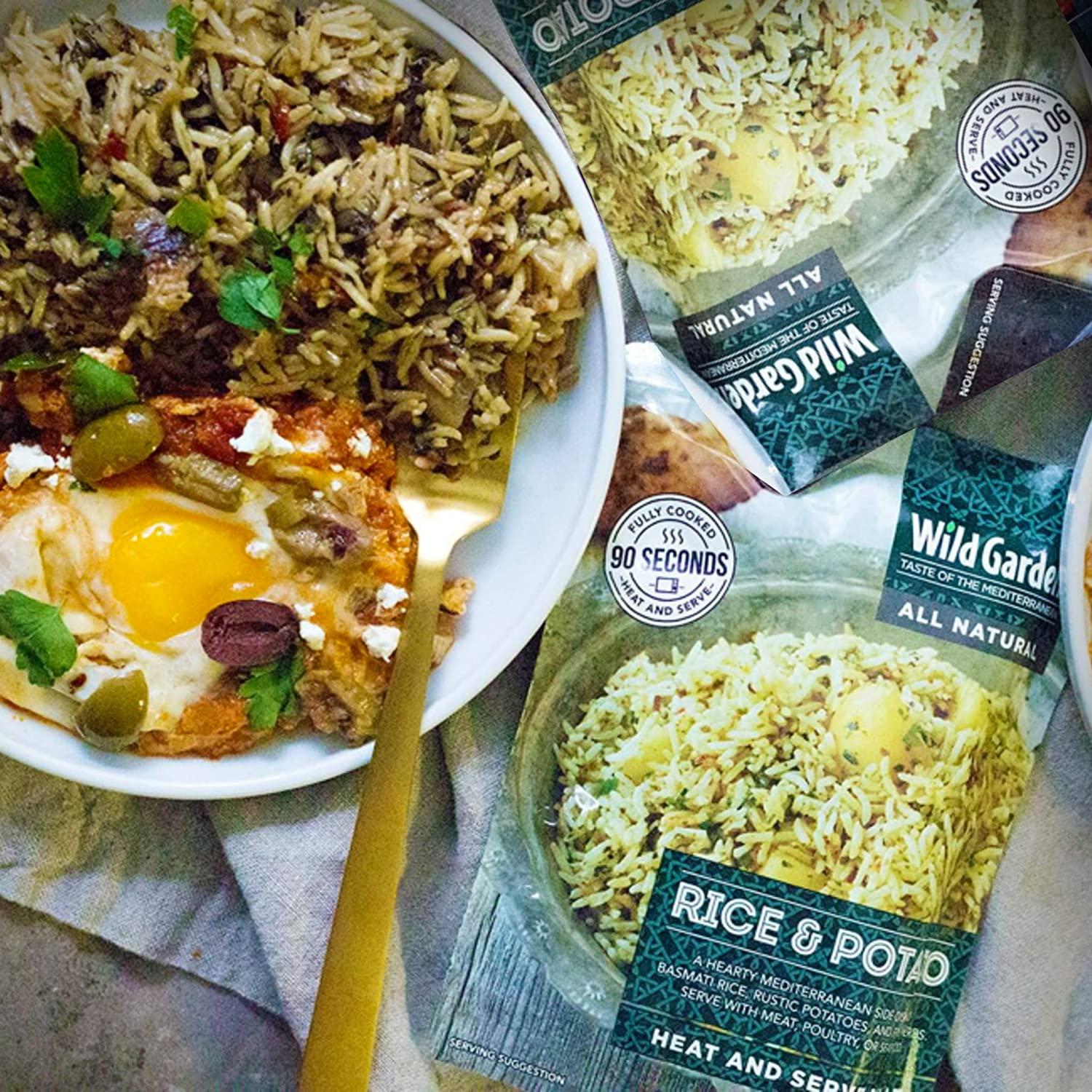 Wild Garden Heat & Serve Pilaf - All-Natural Rice & Potato ...