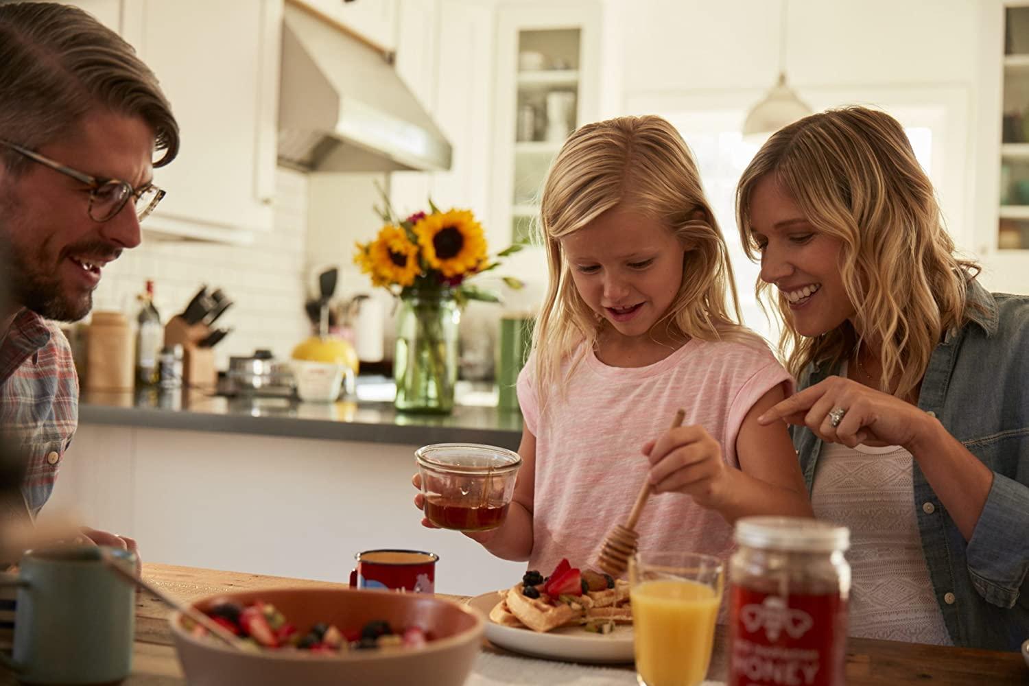 Bee Harmony Raw Orange Blossom Honey 12 oz (Pack of 2) - 2 Jars | Buy ...