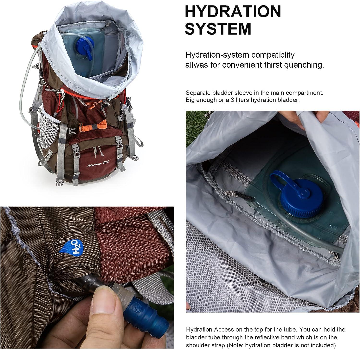 camping frame backpack