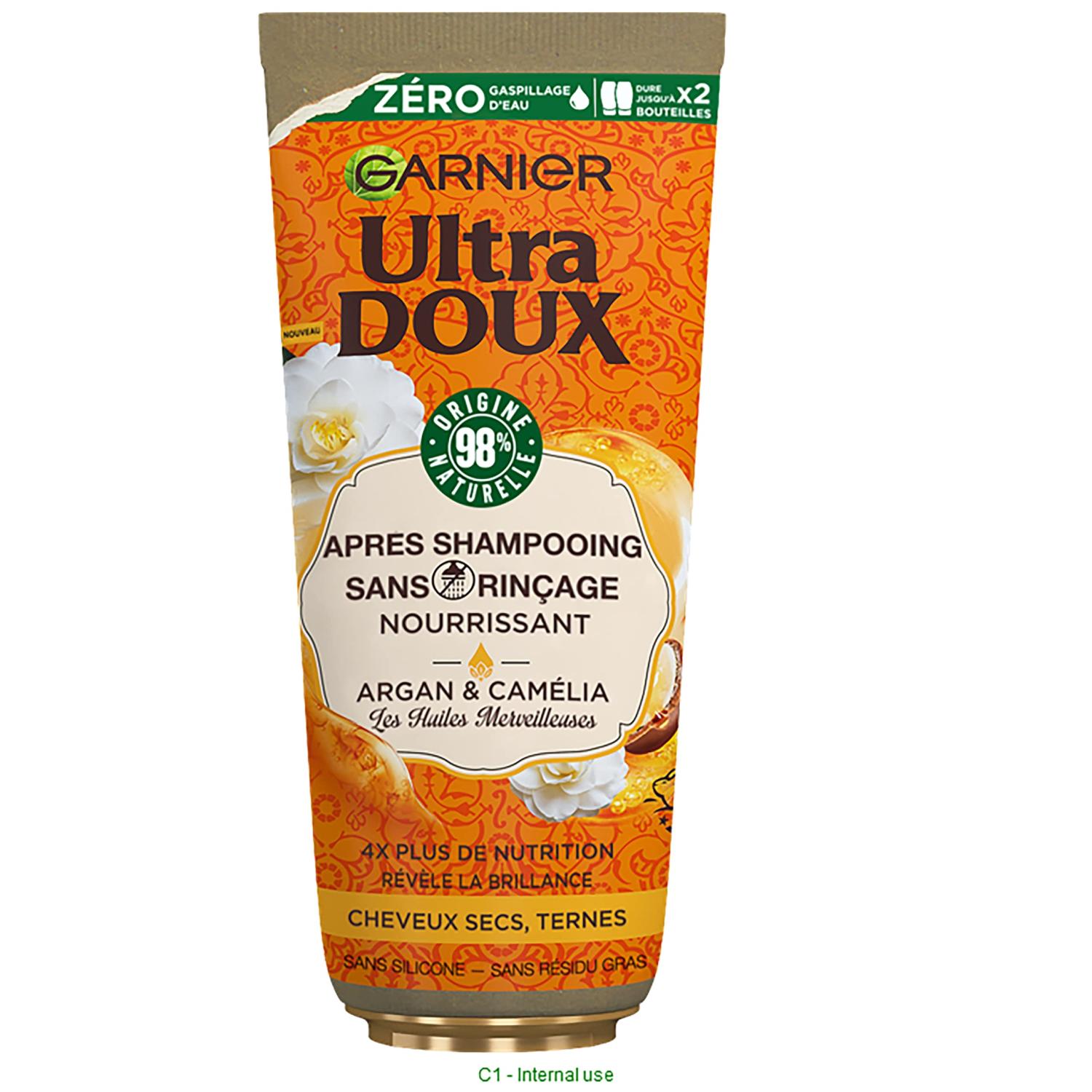 Garnier Ultra Doux Leave-in Conditioner with Argan Oil & Camellia - 200 ...