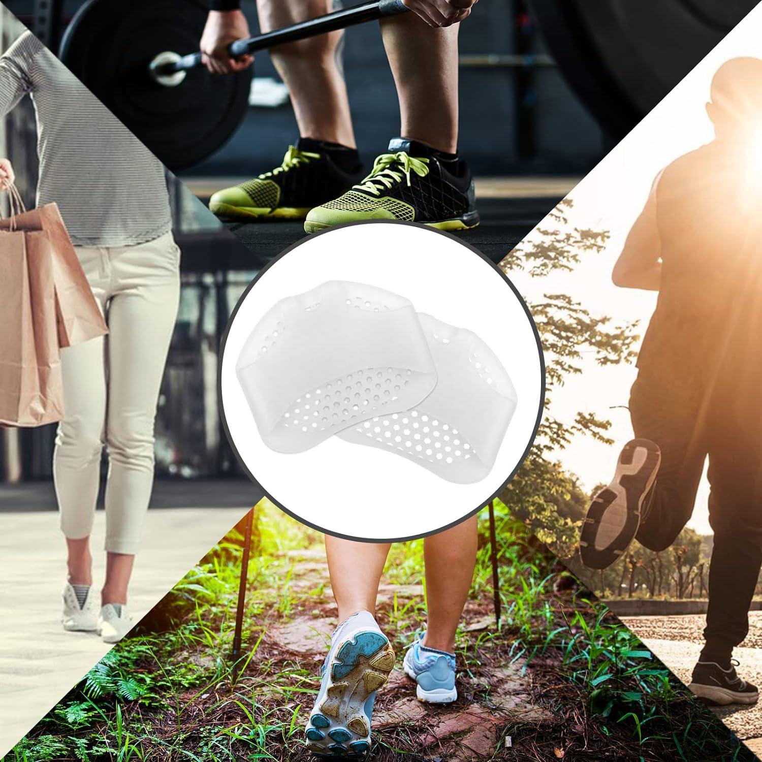 8 PCS Foot Gel Pad Breathable Metatarsal Pads Ball of Foot Cushion Pads ...