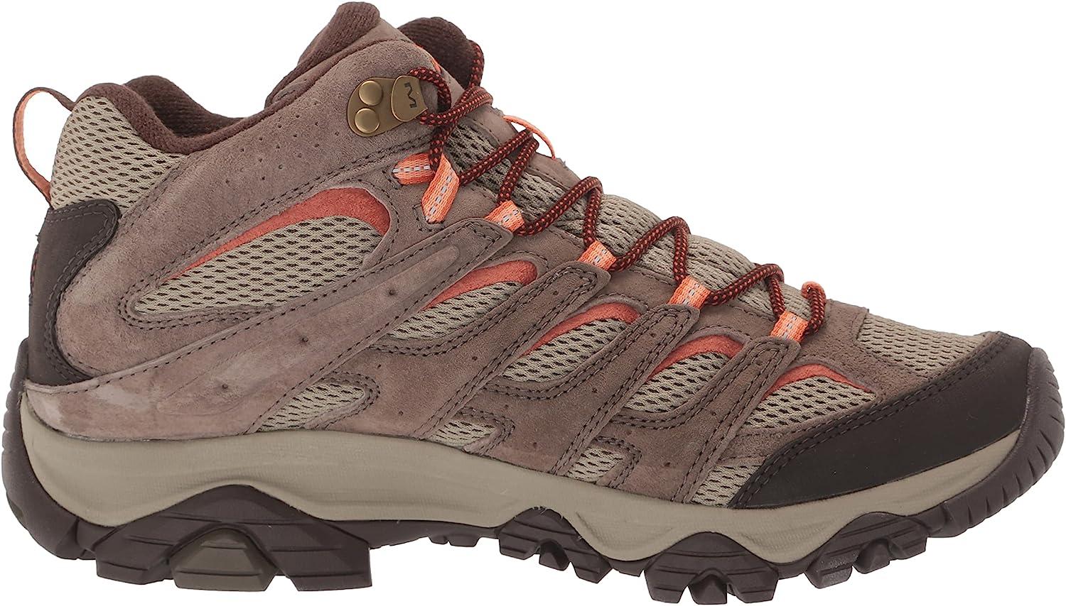 Merrell Women's Moab 3 Mid Waterproof Hiking Boot 9 - Bungee Cord | Buy ...