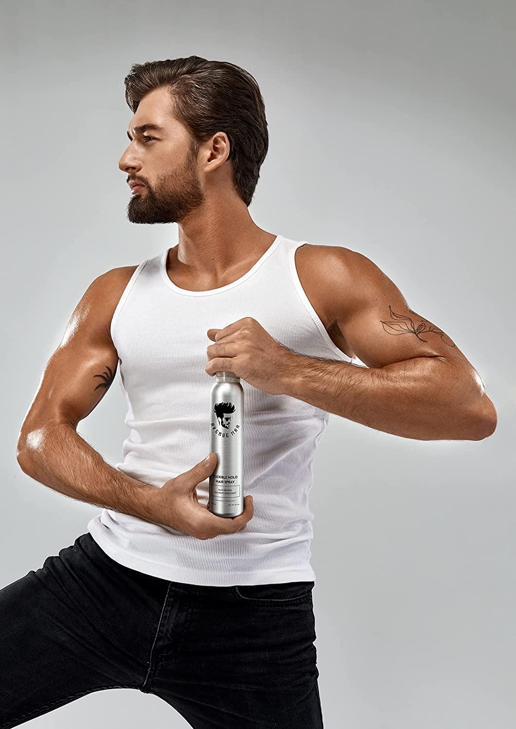 Super Flexible Hold Hair Spray for Men - New & Improved Formula (10 oz ...