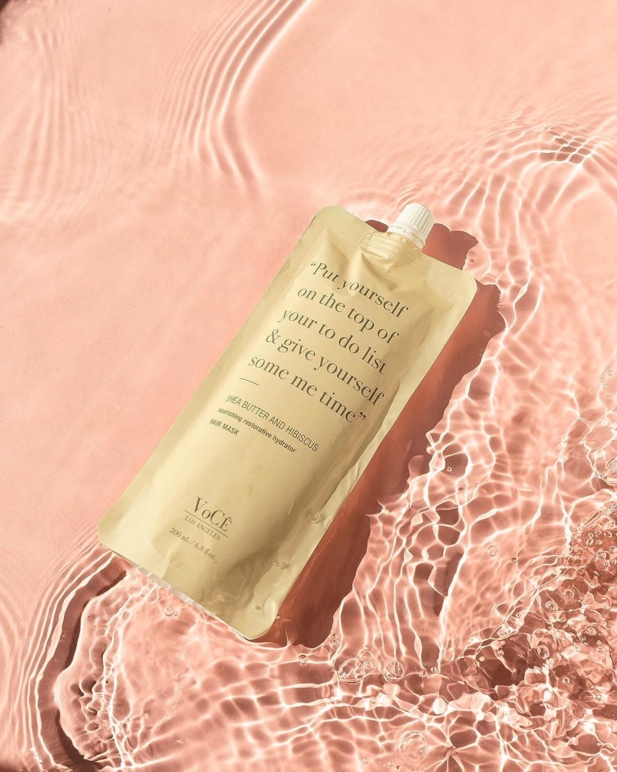 VOCE HAIRCARE Moisturizing Shea Butter Hibiscus Hair Mask - Nourishing ...