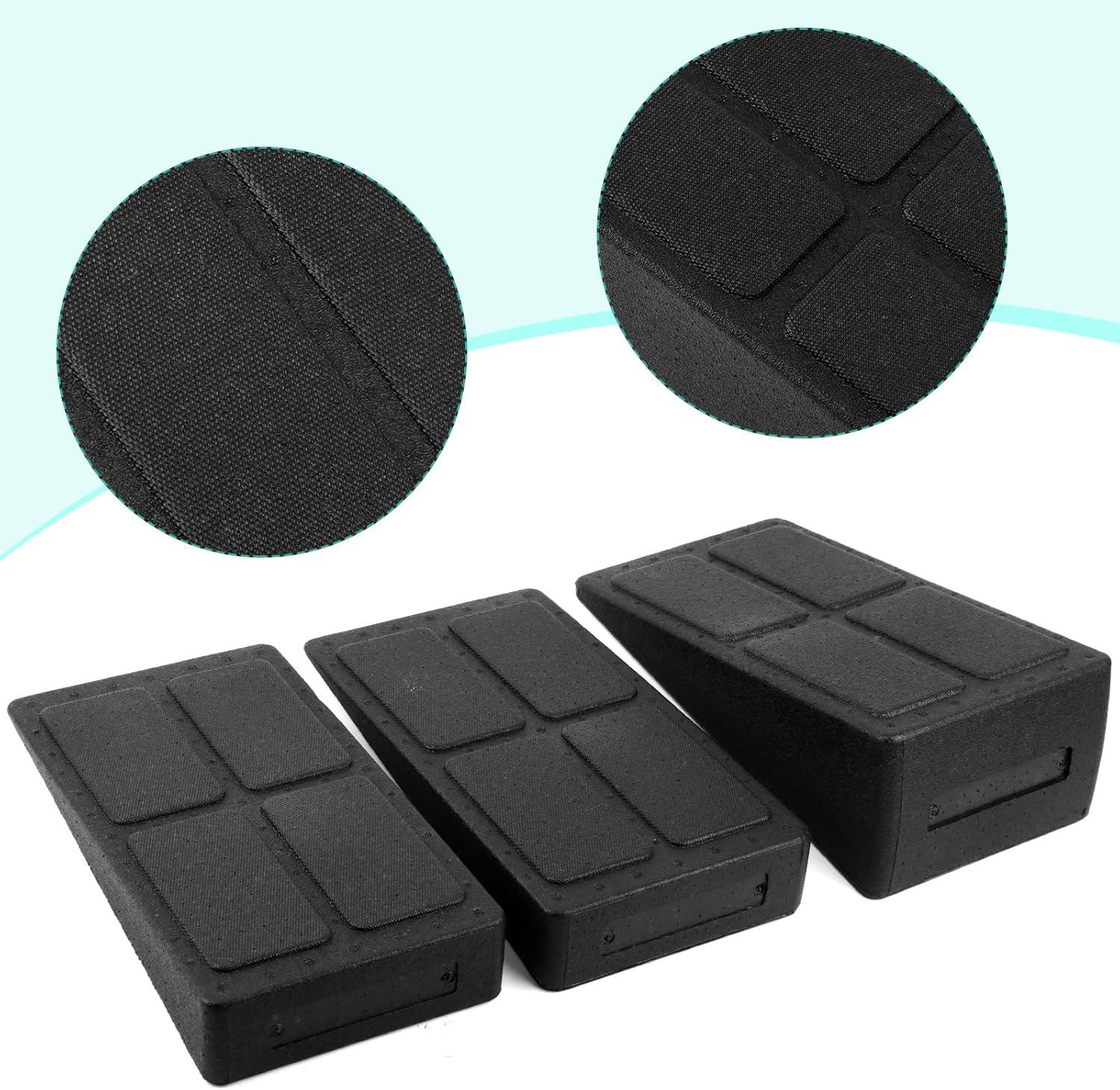 Wadendehner Set - Risvowo Knieretters Waden Trainer Keil & Mobilization Wedge for Leg Stretching ...