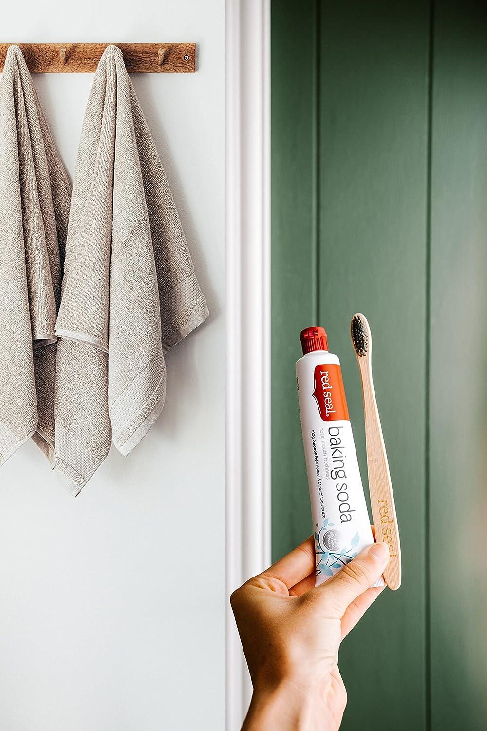 Red Seal Baking Soda Toothpaste - Nourishes, Protects Teeth & Gums ...