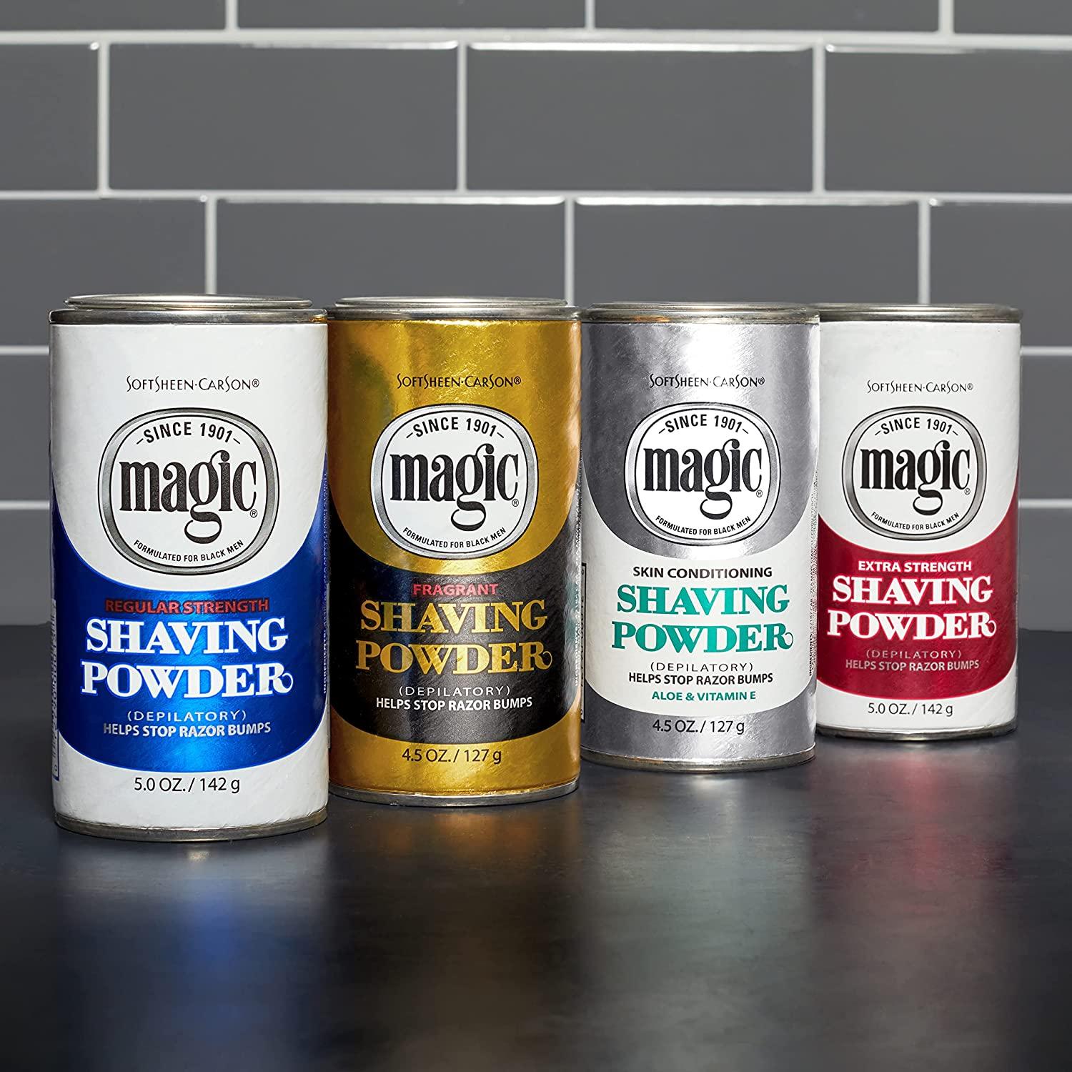 SoftSheen-Carson Magic Razorless Shaving Powder for Men - 6 Pack, 30 oz ...