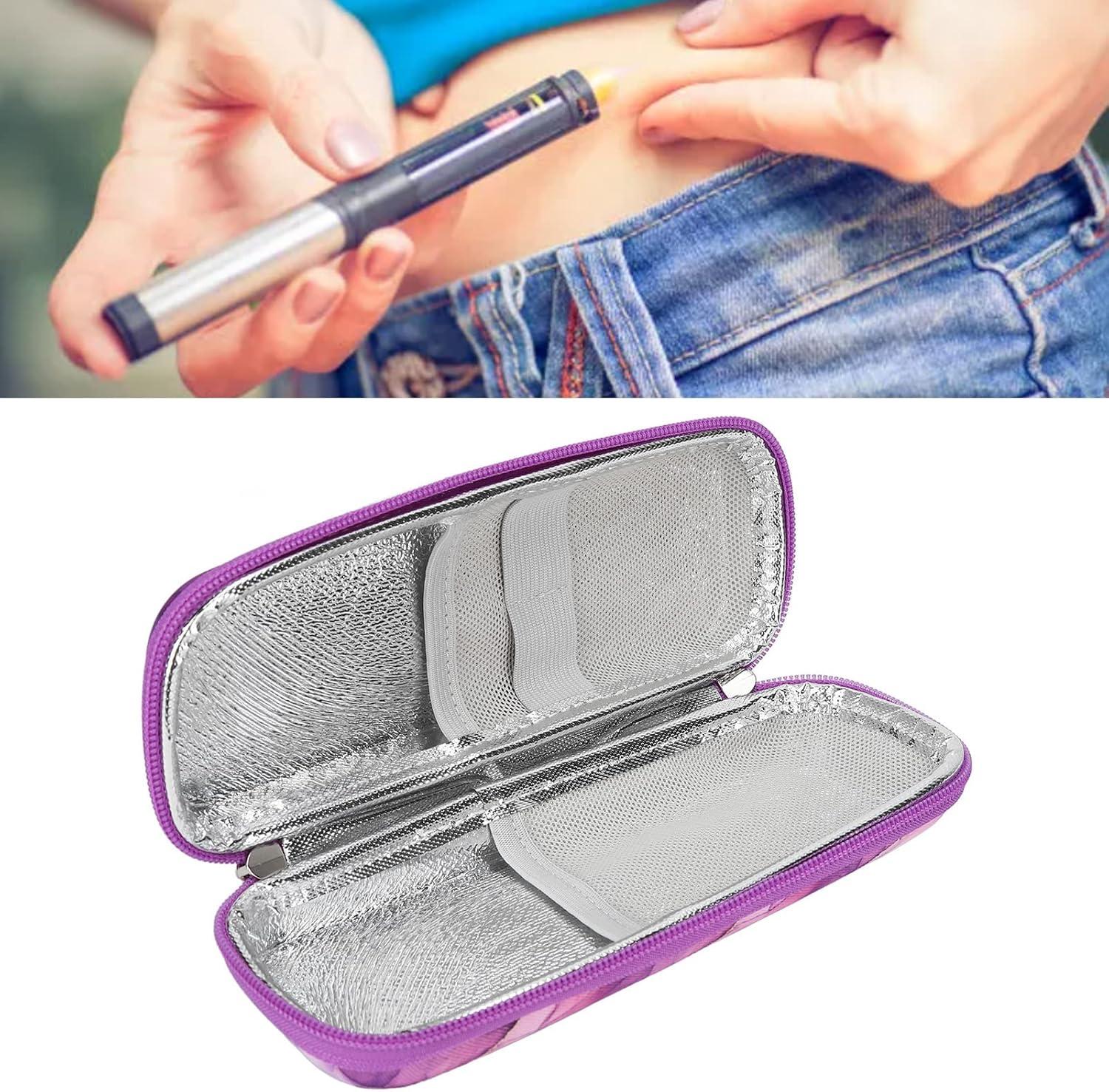 Buy Insulin Cooling Bag - Portable EVA Insulin Organizer for Diabetics ...