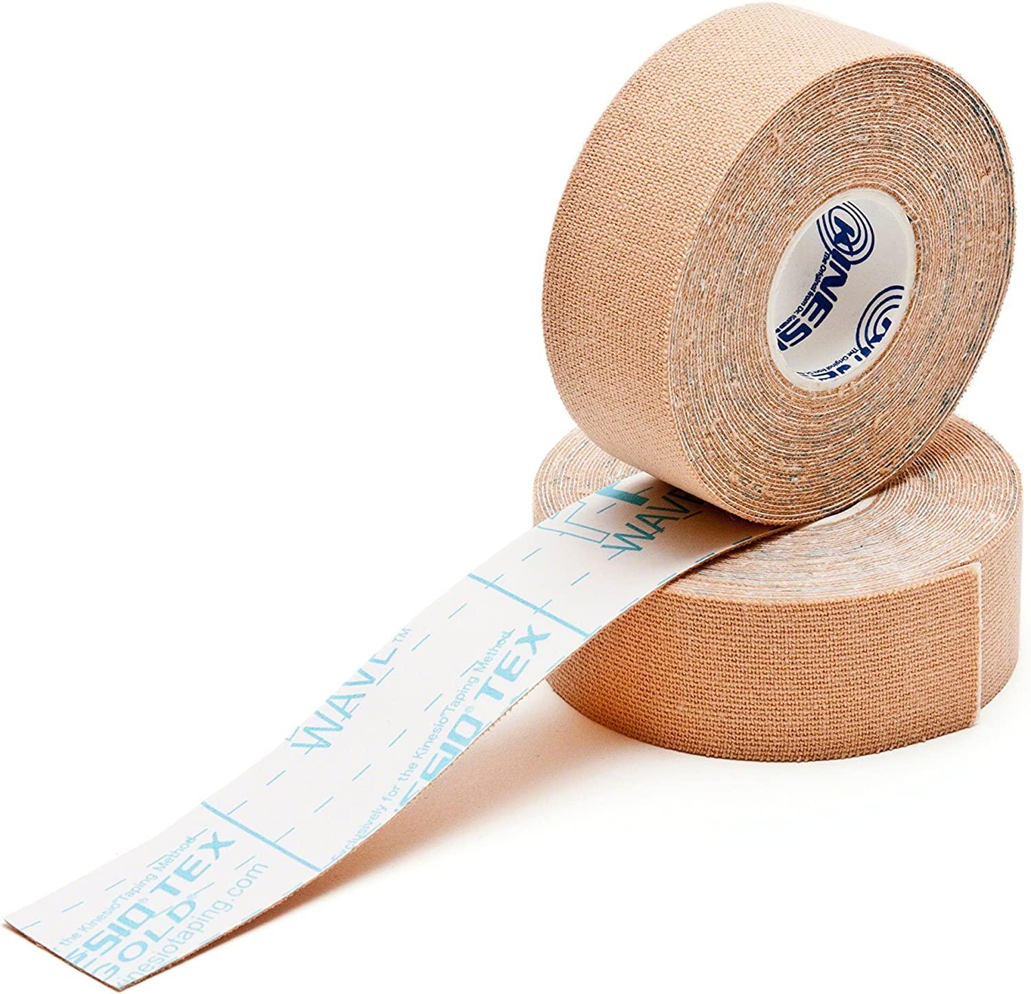 Kinesio Tex Gold FP Beige Kinesiology Tape 1 x 5m Roll | Flexible and Waterproof | Buy Now with ...