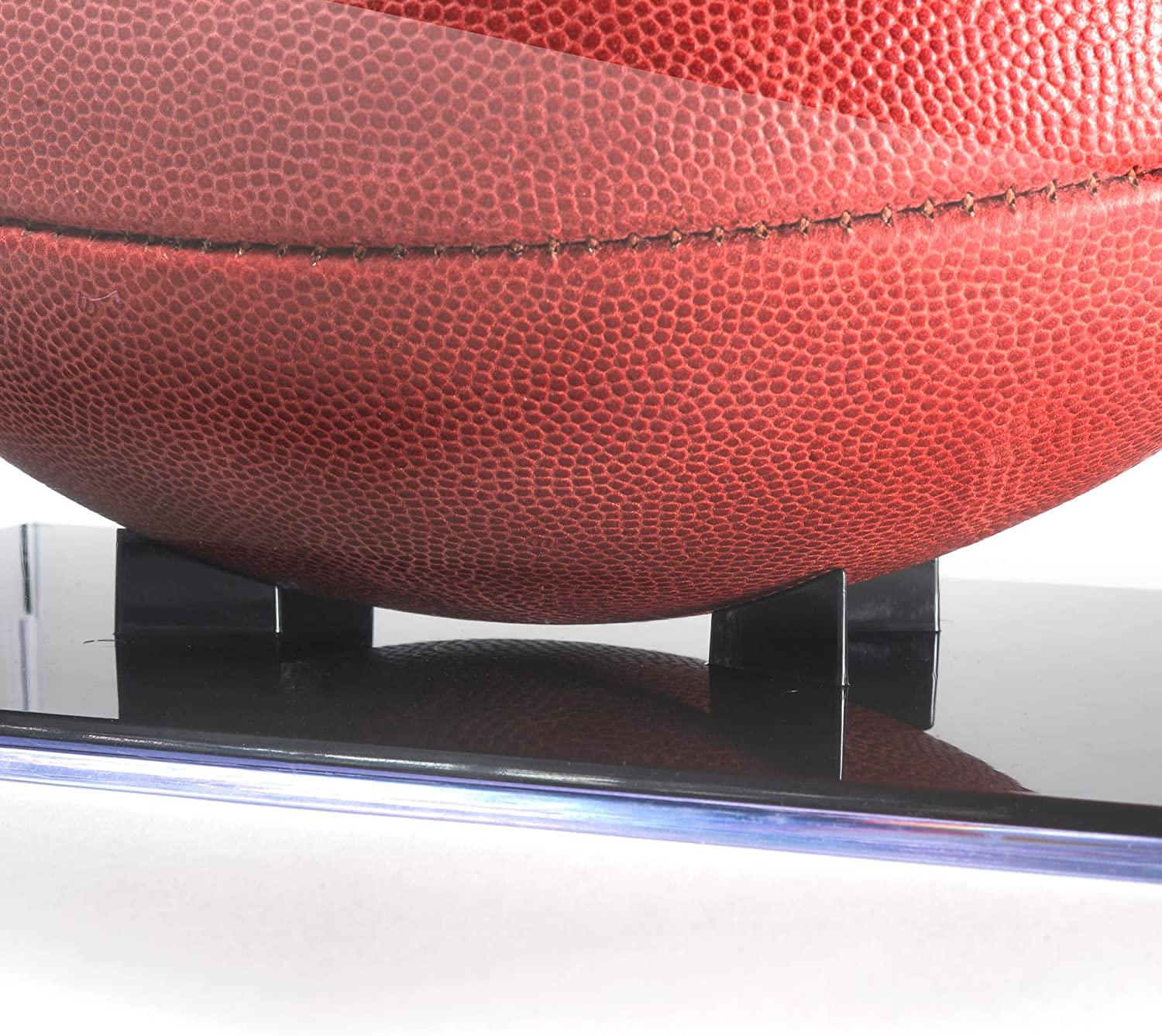 BallQube UV Grandstand Football Display - Fits Mini, Youth & Pro-Sized ...