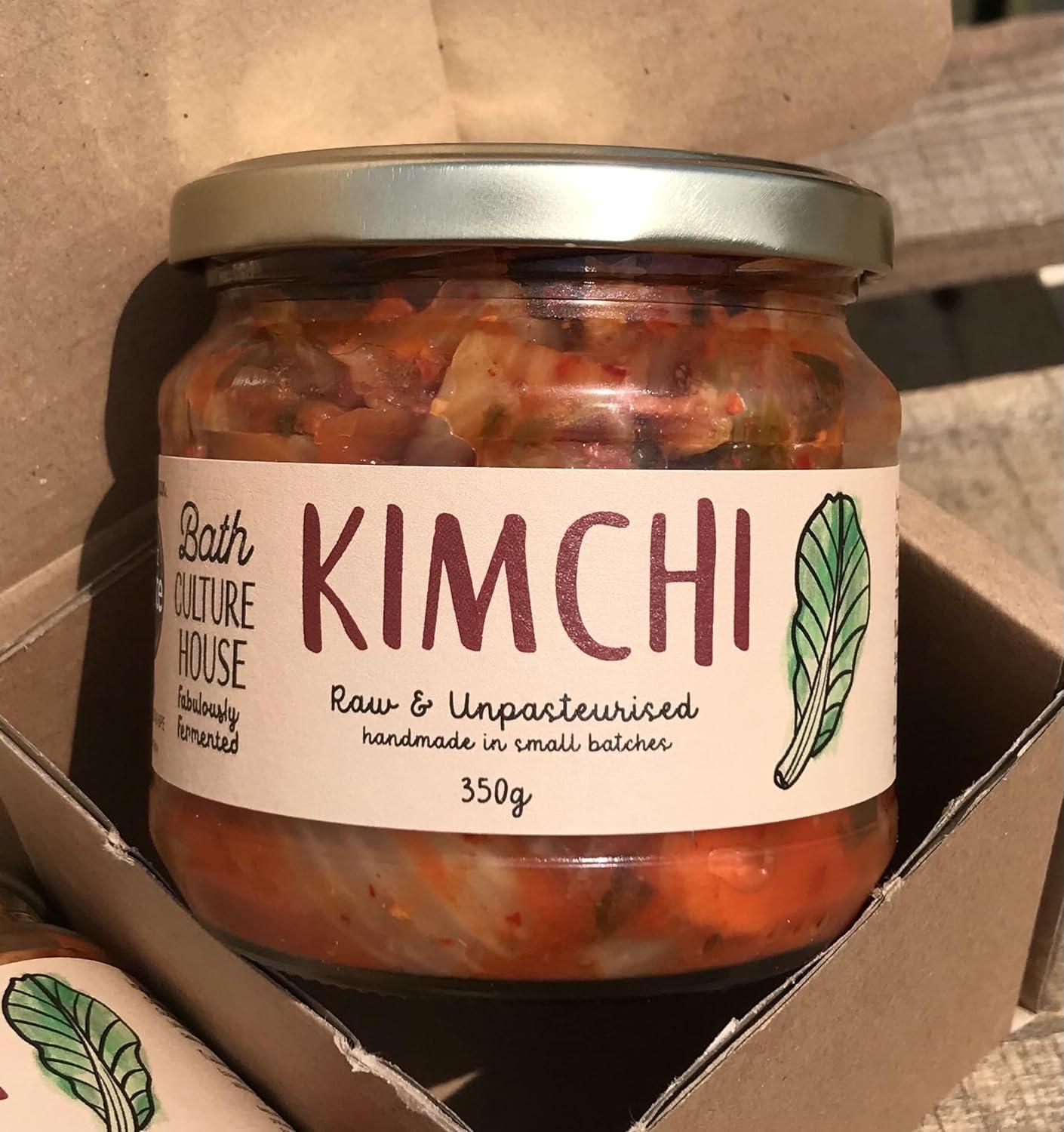 Kimchi Gift Box 3 x 350g (Authentic Unpasteurised Raw) - No added sugar ...