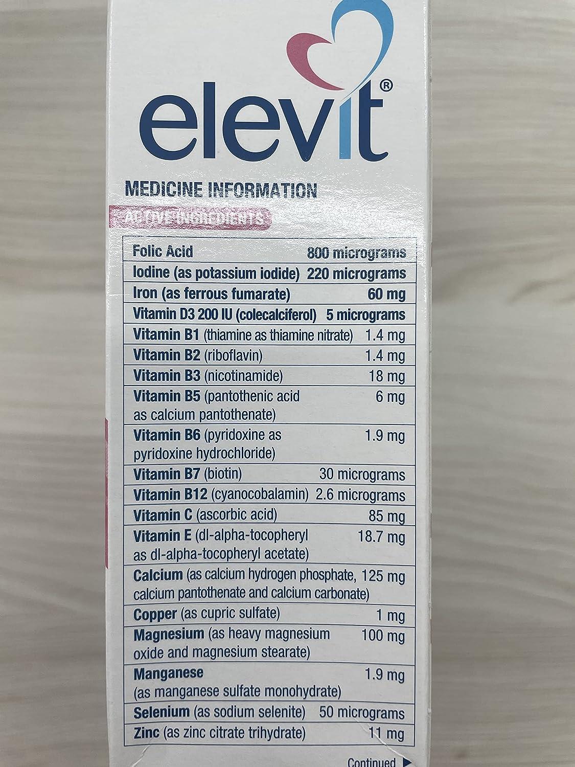 Elevit TAB with Iodine 100s - Fast Standard Shipping | [Your Brand Name ...