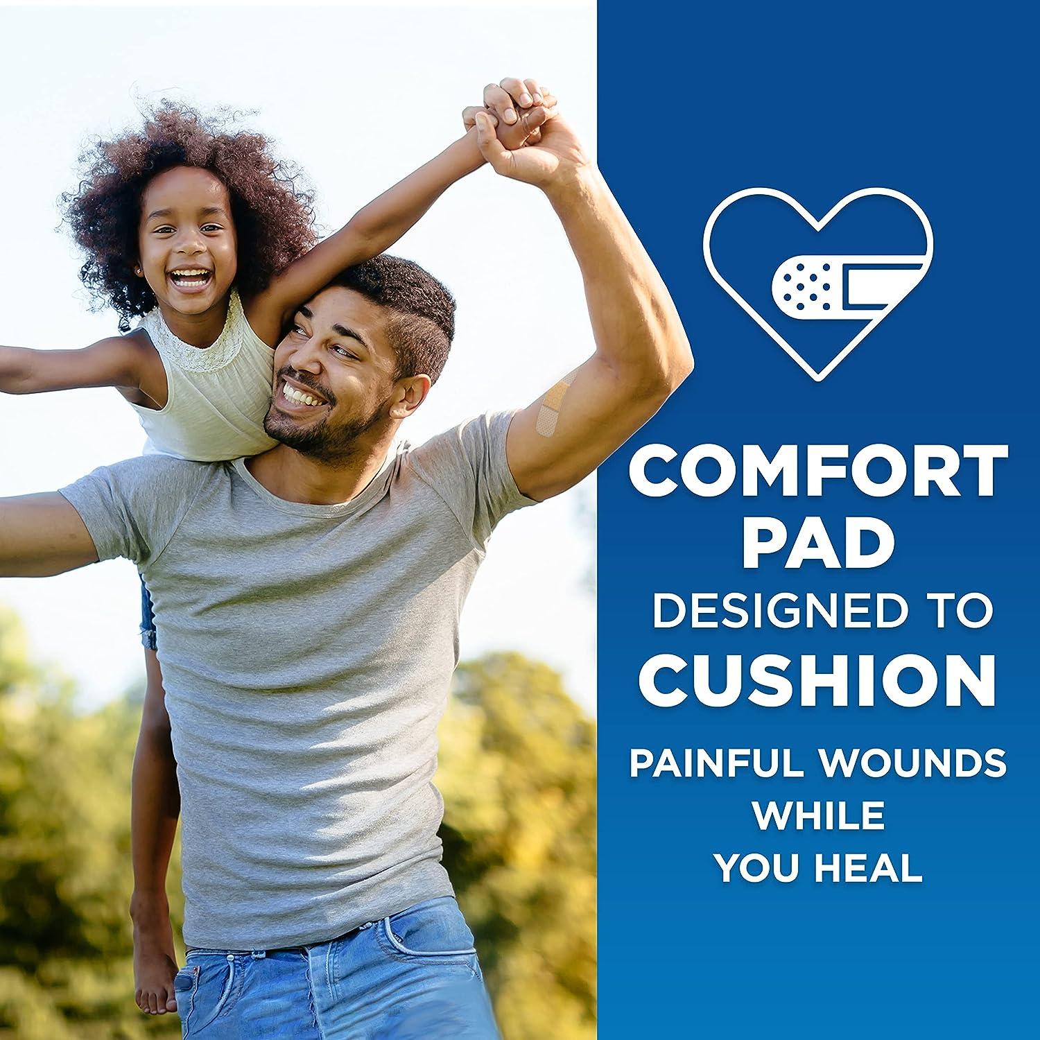 Band-Aid Family Variety Pack - 110 Count Assorted Sizes with Water ...