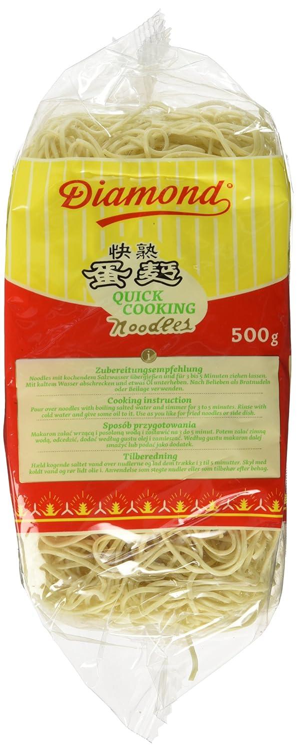Diamond Quick Cooking Noodles with Egg - Pack of 5 (500g each ...
