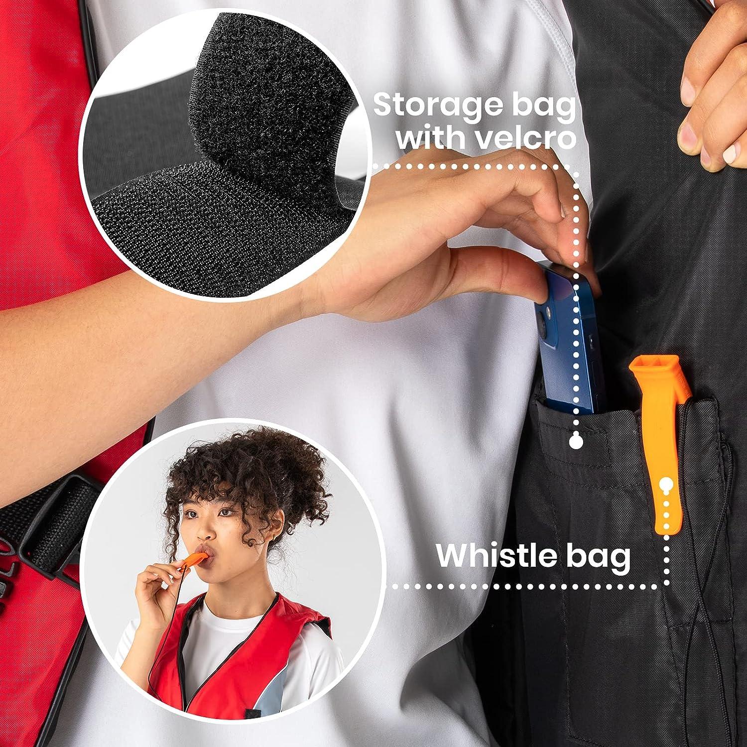 XGEAR Adult USCG Approved Red 4XL Water Sports Life Vest | Premium ...