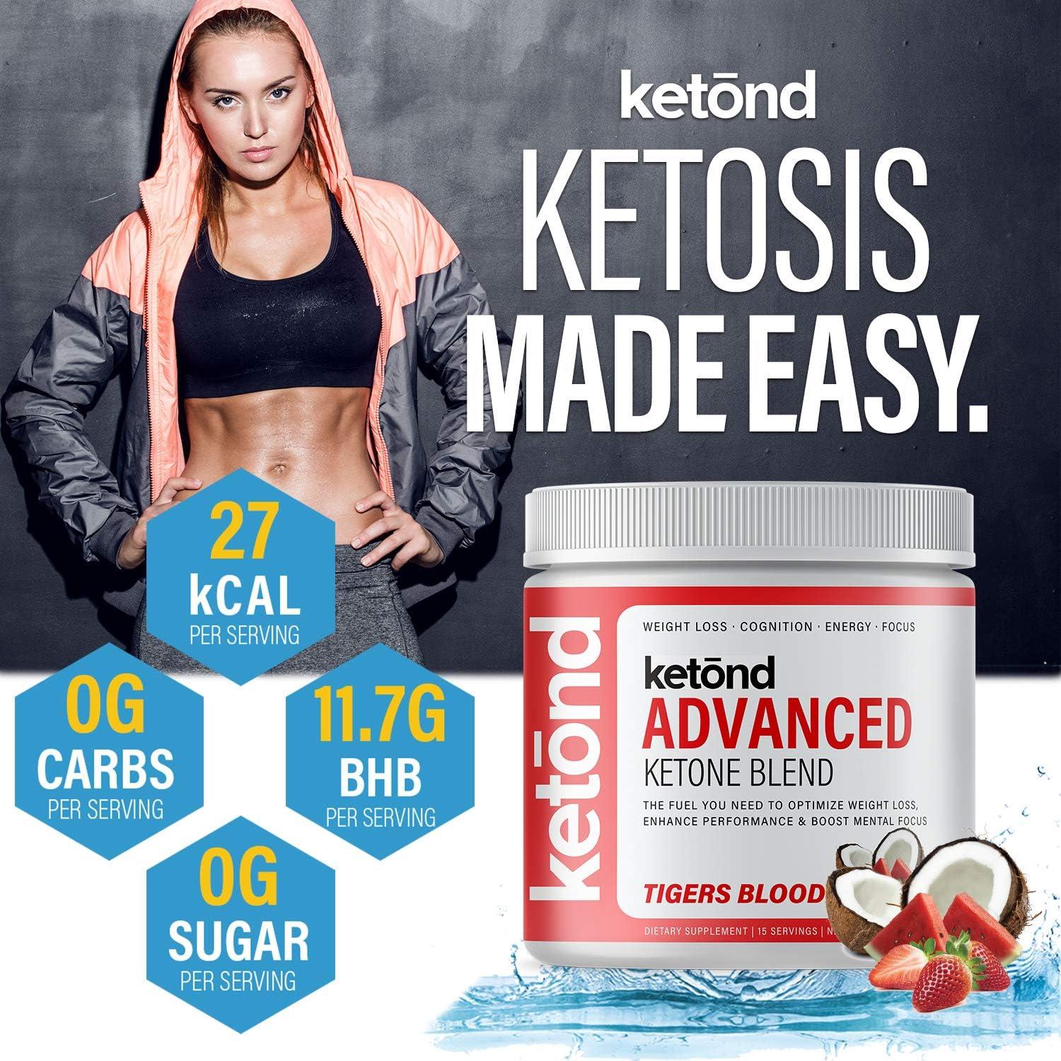 Ketond Exogenous Ketones Advanced Blend Drink Ketones for Rapid Weight Loss - Best Fuel for ...