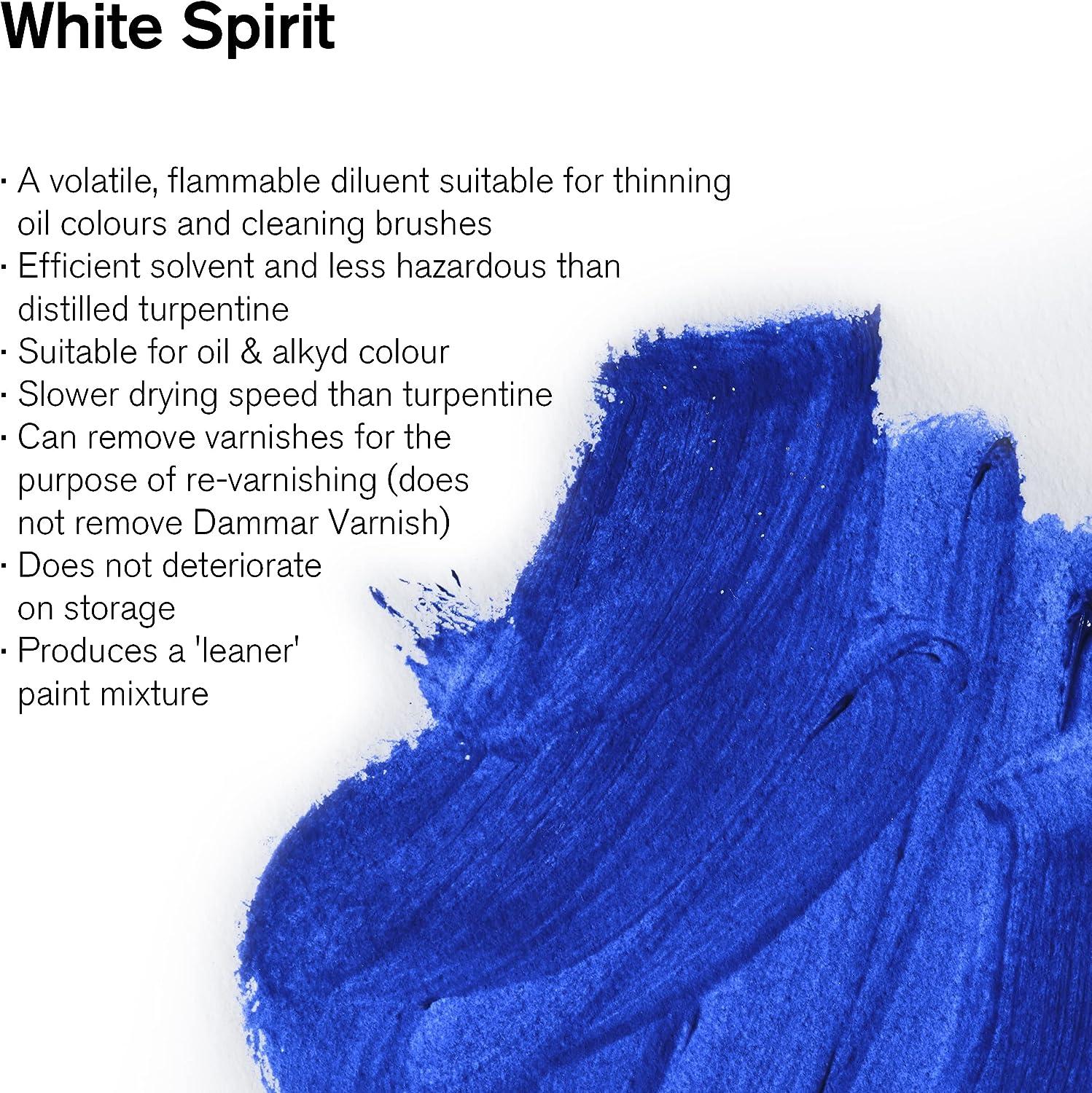 Winsor & Newton Artists' White Spirits 75ml - Professional Grade Paint ...