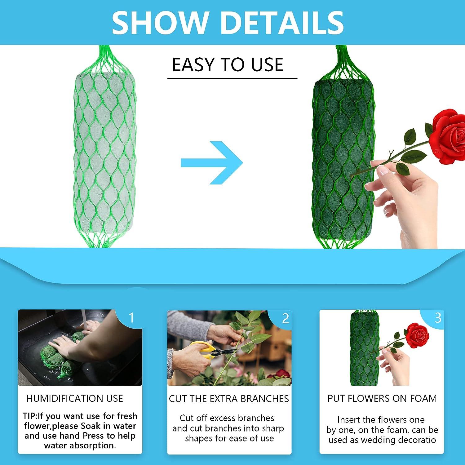 9.2Ft Floral Foam Garland Kit | 14 Piece Flower Sponge Blocks Set for ...