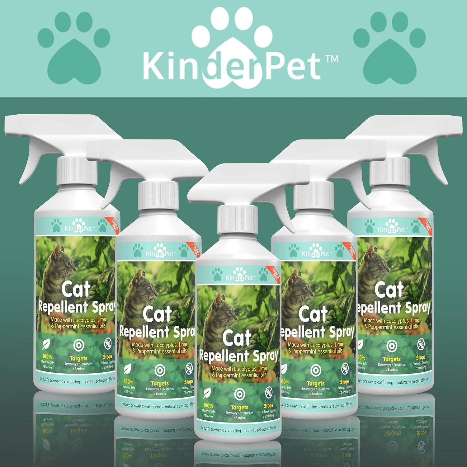 KinderPet Cat Repellent Spray Big Value 1L Stop Cats Anti Fouling Cat ...