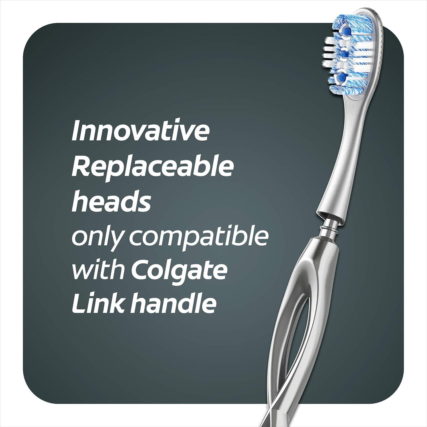 Colgate Link Manual Toothbrush Whitening Starter Kit - Premium Aluminum ...