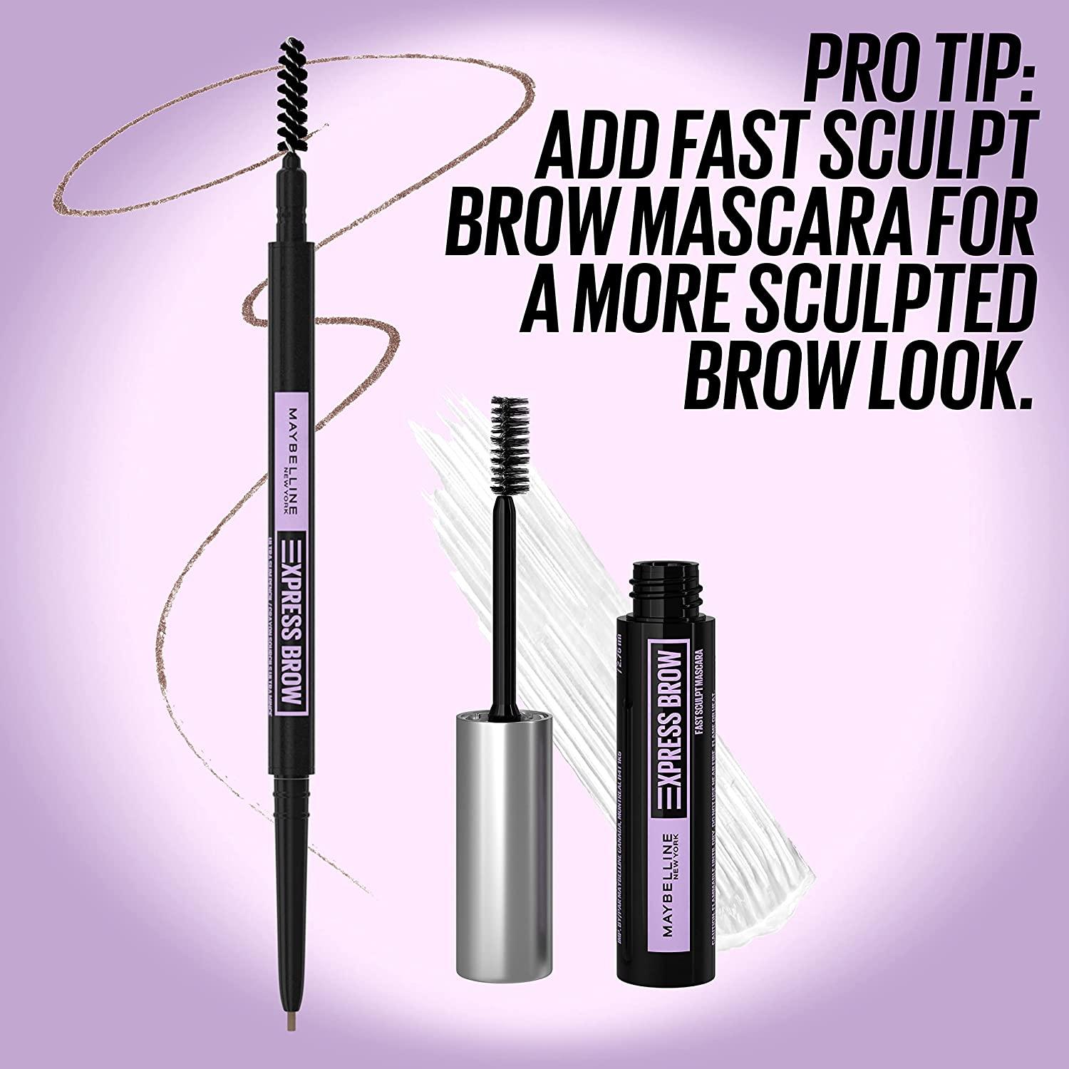 Maybelline New York Brow Ultra Slim Defining Eyebrow Pencil - Medium ...