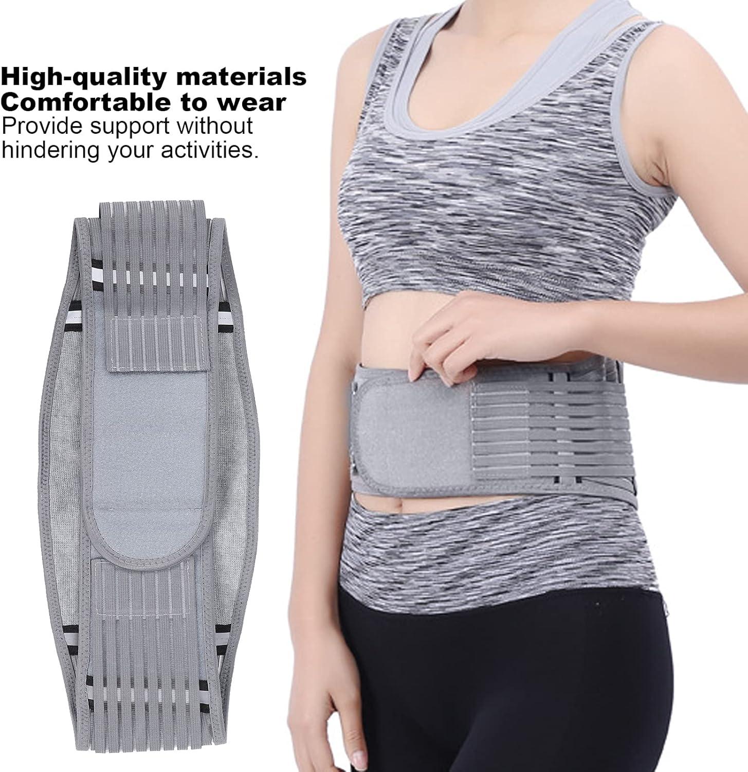 Buy Adjustable Lower Back Support Belt for Back Pain Relief - Lumbar ...