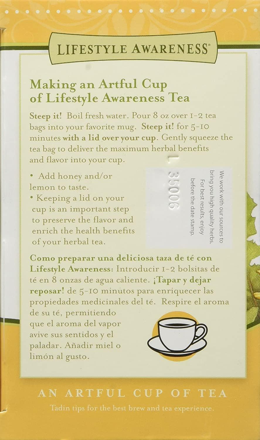 Caffeine-Free Dandy Liver Detox Tea - 20 Count | Lifestyle Awareness ...