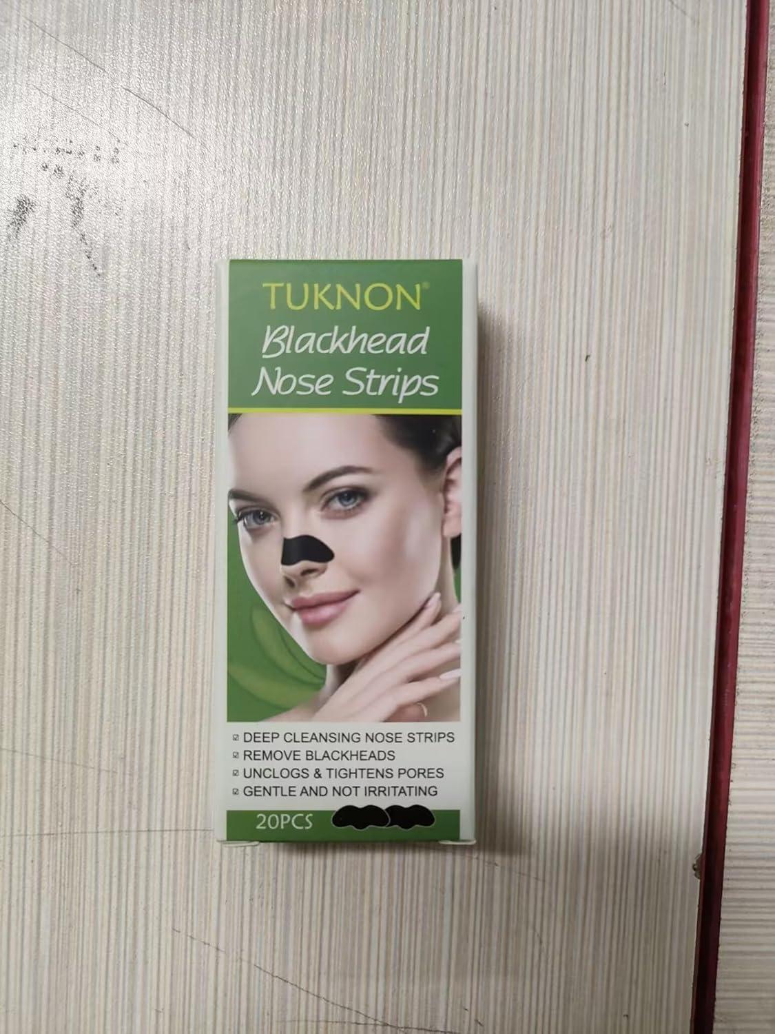 20 Pore Strips for Blackheads - Nosestripes Blackhead Clear-Up Strips ...