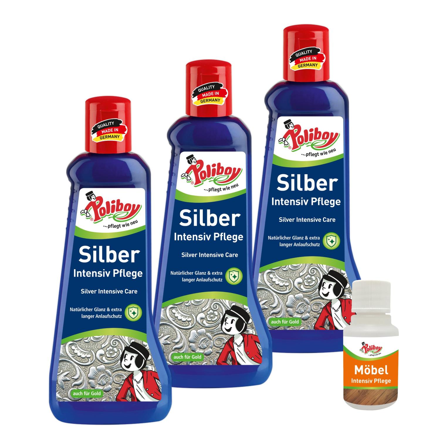 Poliboy Silver Intensive Care - Gentle Polishing Agent for Silver ...