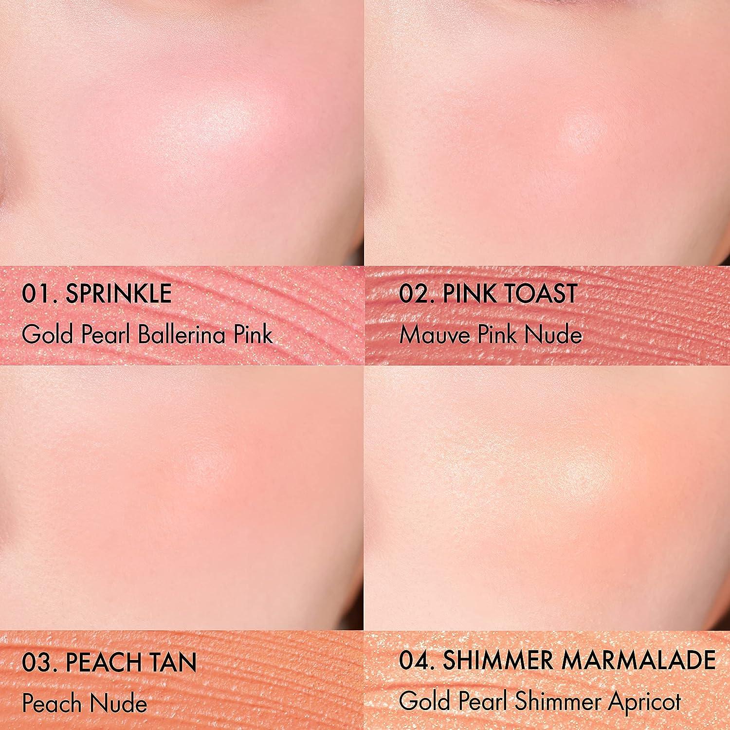 AMUSE Soft Cream Cheek - 04 SHIMMER MARMALADE | Hydrating Cream Blush | Buy Now with Express ...