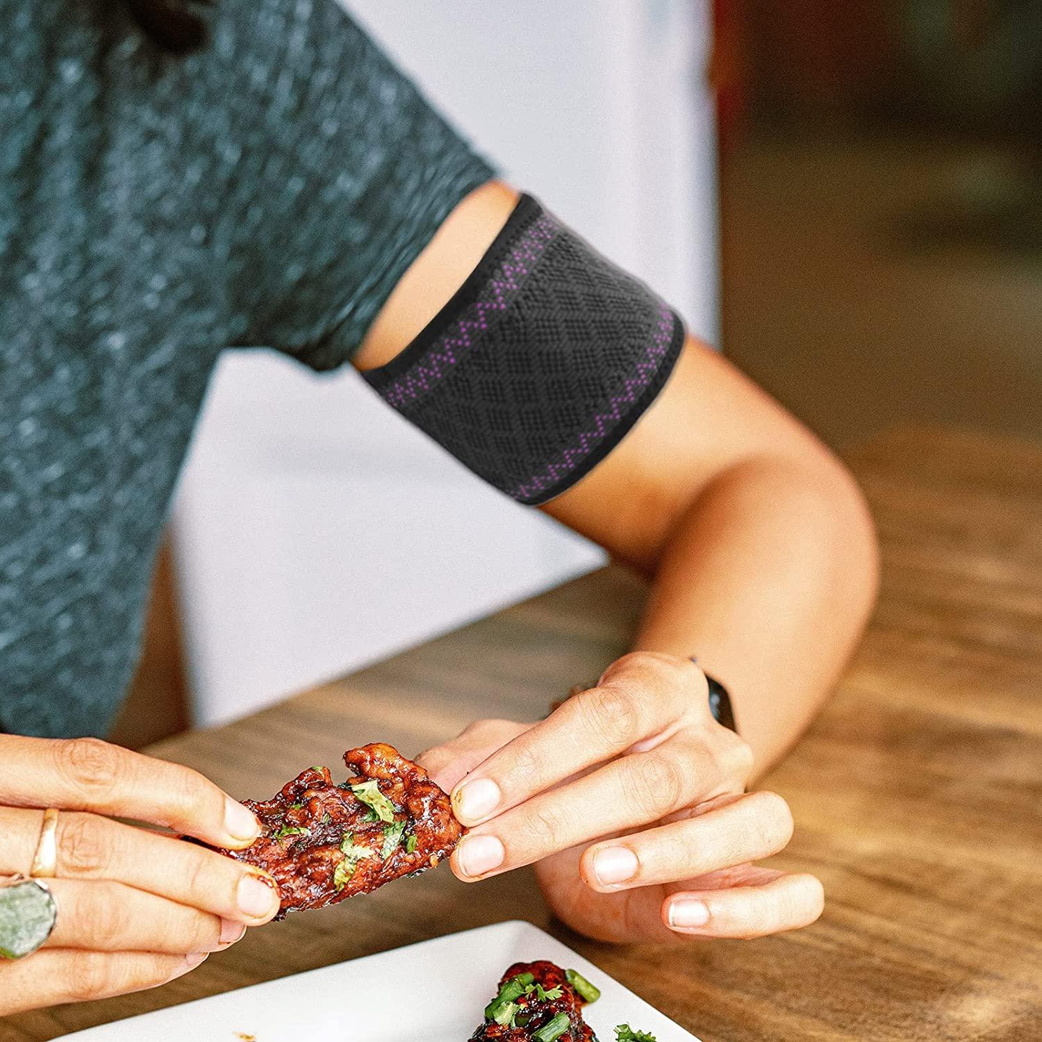 Diabetes Insulin Arm Band For Freestyle Libre Omnipod Dexcom Sensor Purple Large Protects