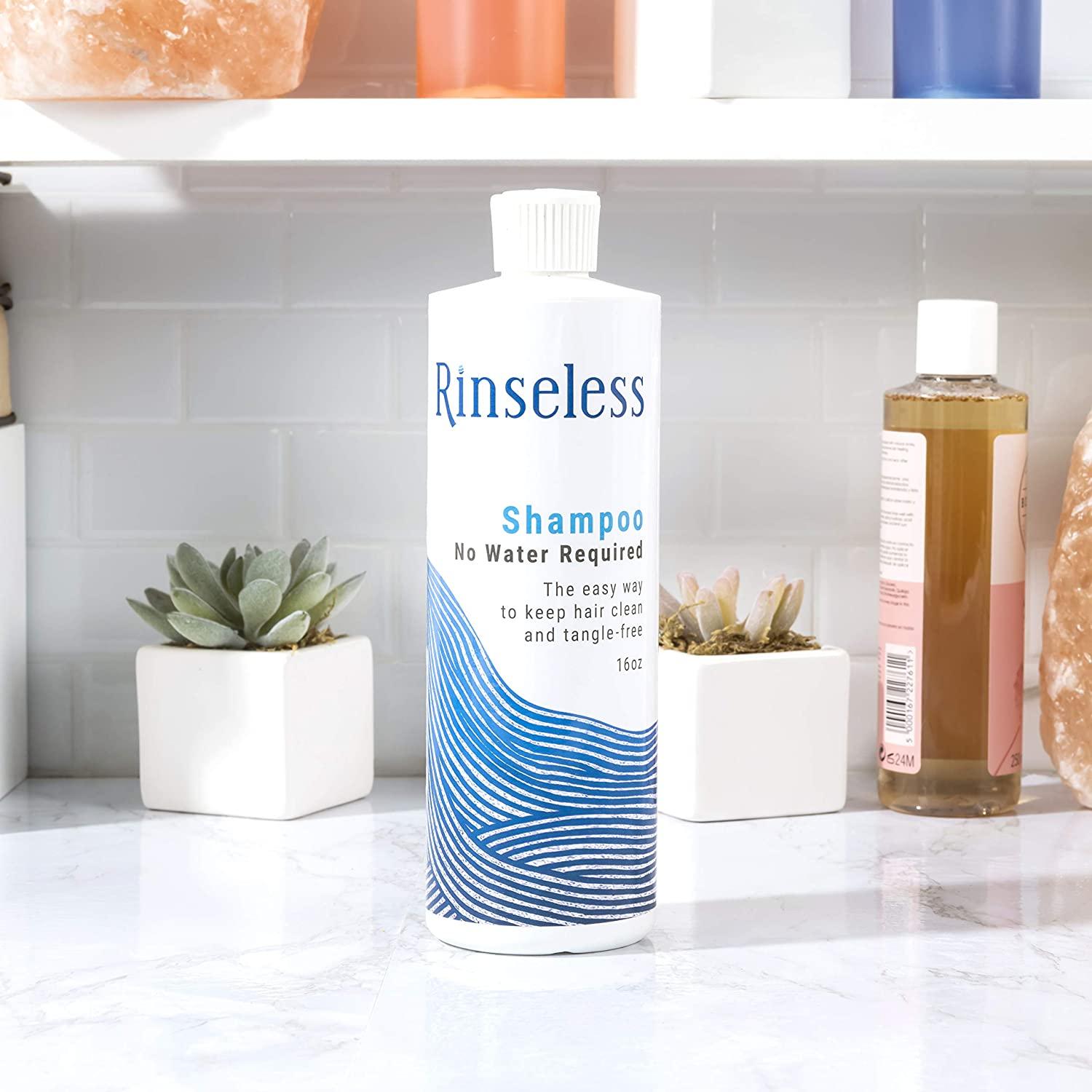 Rinseless Waterless Shampoo 16 Oz | Clean & Refresh Hair without Water ...