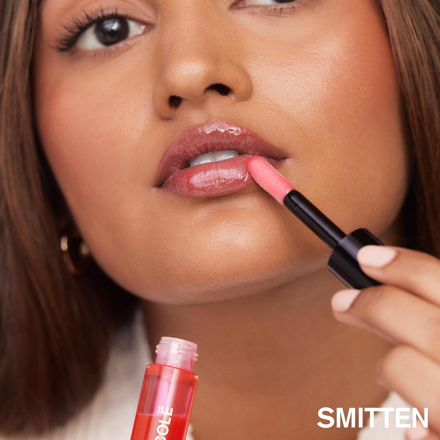 AMI COL Hydrating Lip Treatment Oil - 3-in-1 Tinted Lip Gloss ...