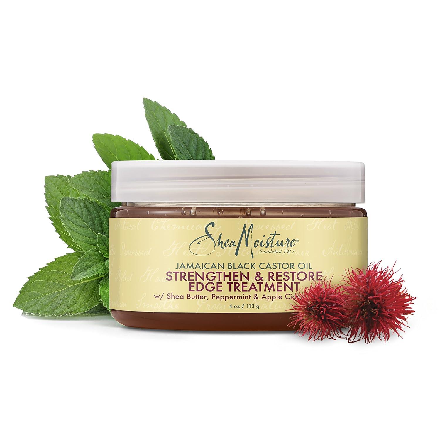 Shea Moisture Jamaican Black Castor Oil Edge Treatment 4oz - Strengthen ...