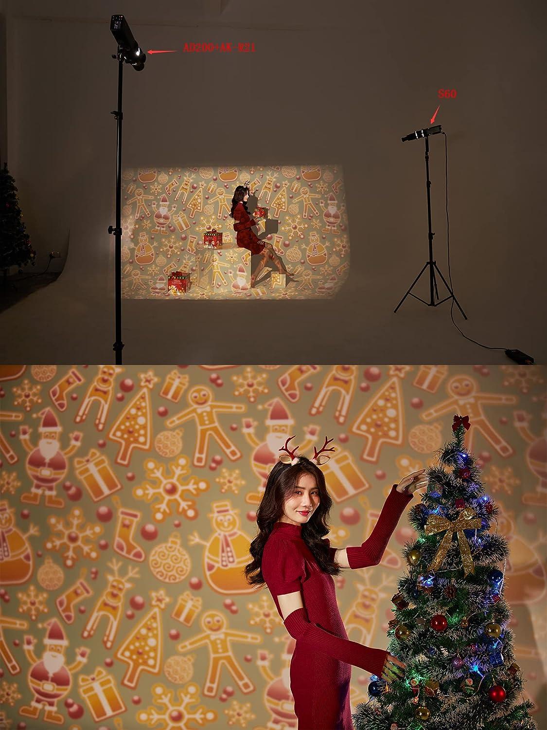 Godox AK-S Full Slide Set for Projector Flash - Optical Spotter GOBO ...