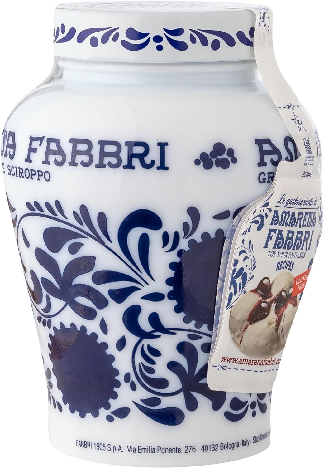 Amarena Fabbri Wild Cherries in Syrup 600g - Premium Italian Specialty ...