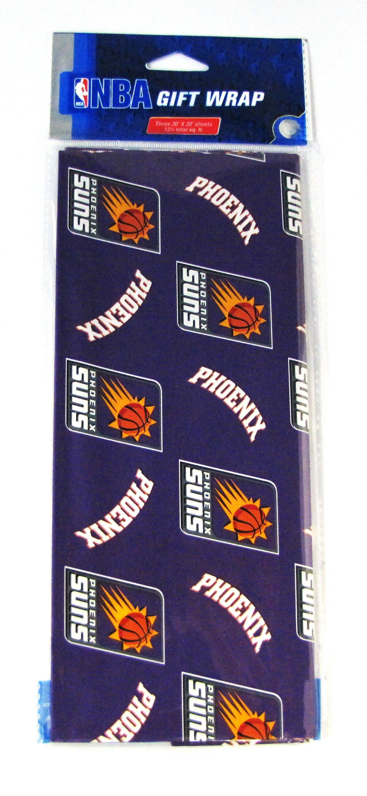 NBA Phoenix Suns Wrapping Paper | Buy Now with Express International ...
