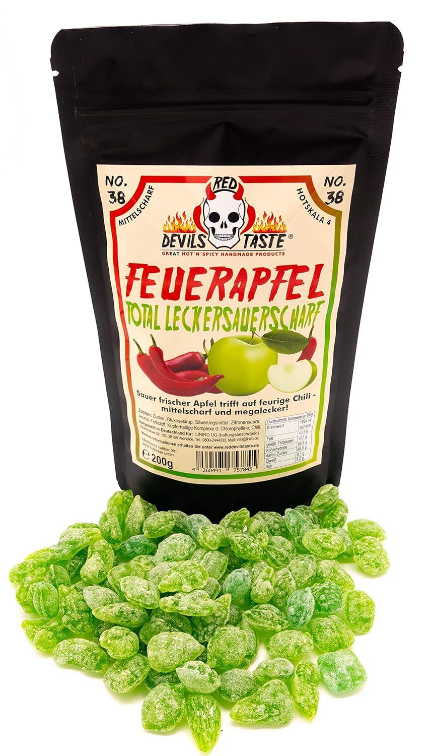 Sour Chili Apple Candy - Spicy & Delicious - 200g | RED DEVILS TASTE ...