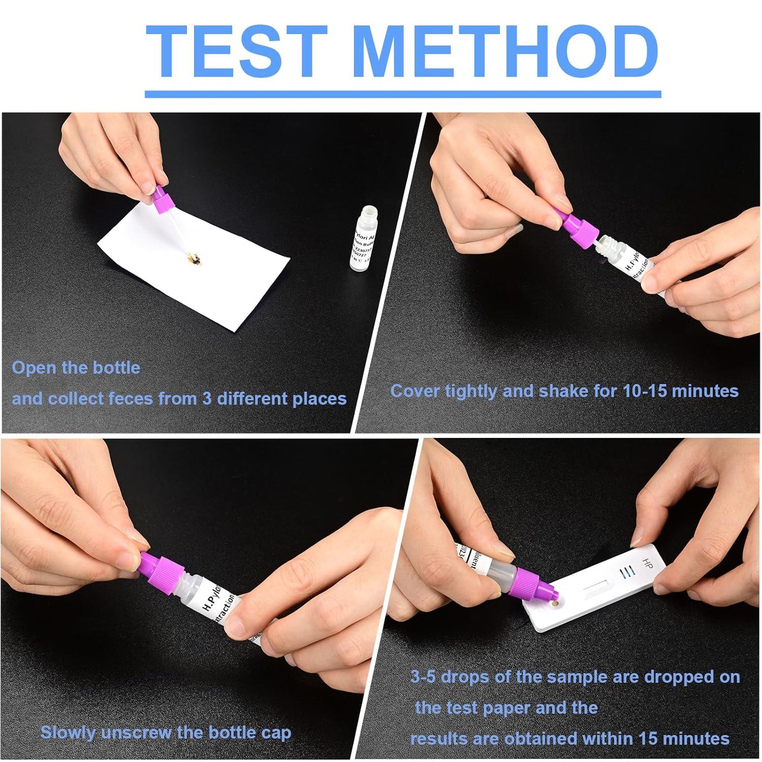 Buy H. Pylori Stool Test Kit - Quick & Accurate Home Testing ...