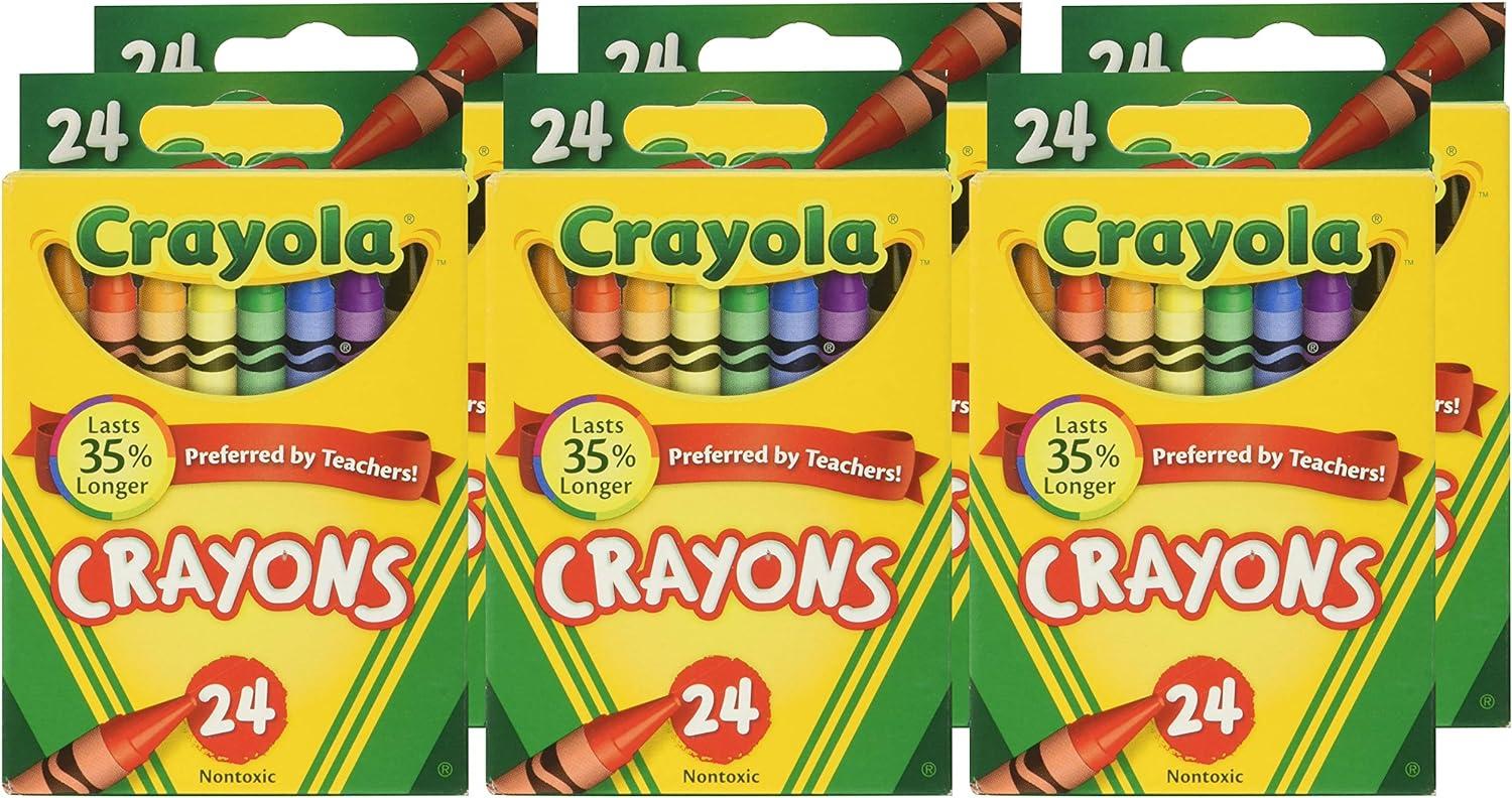 Crayola Crayons 24-Pack x 6 - 144 Total Crayons | Buy Now with Express ...