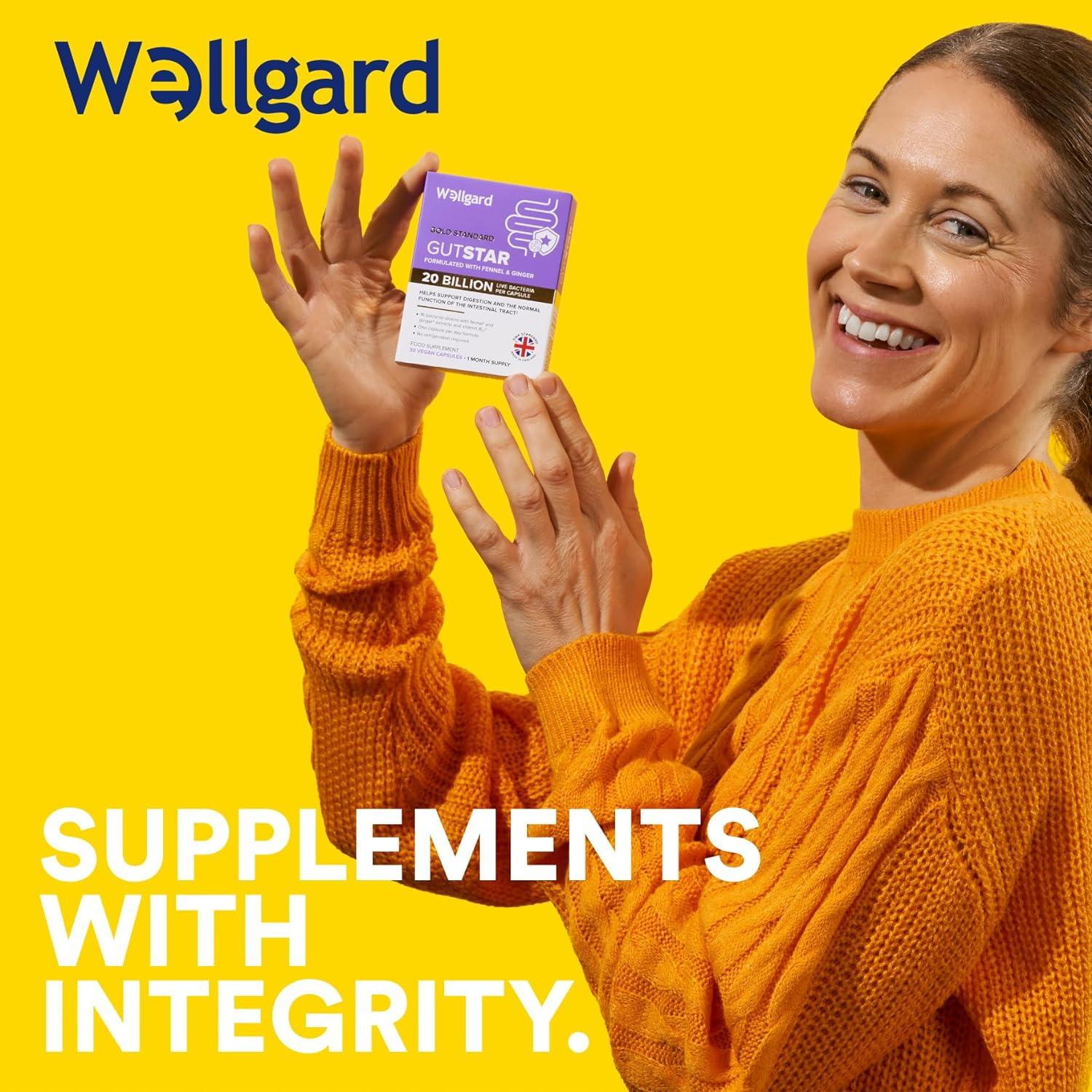 Wellgard Gutstar Probiotics - 16 Strain Probiotics for Gut Health with ...