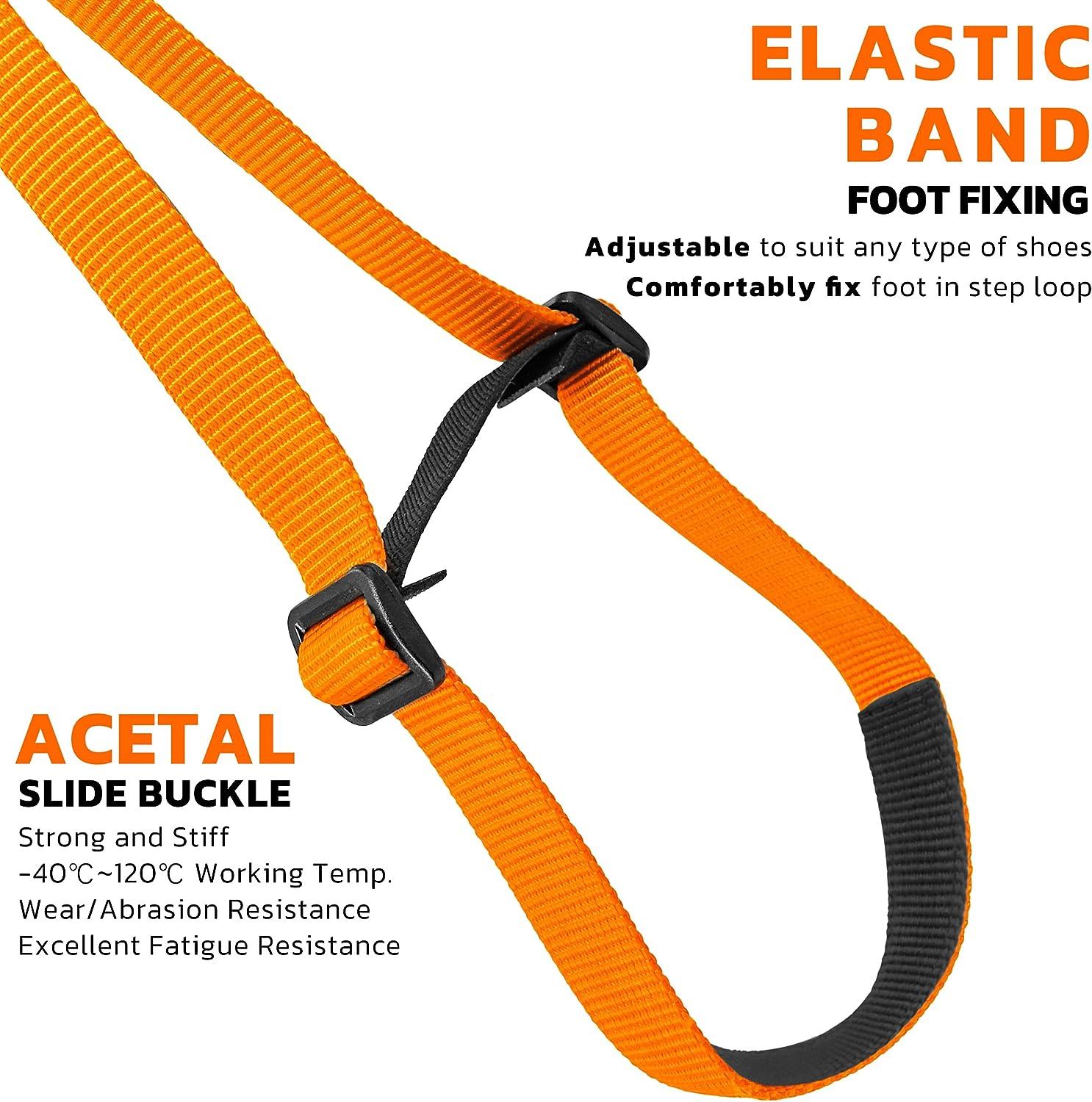 GM CLIMBING Foot Loop Ascender Sling - Adjustable Rope Ascending Gear ...