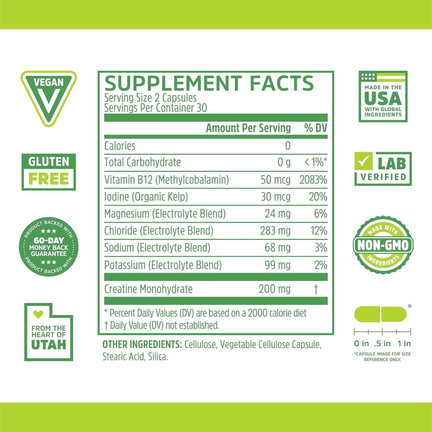 Zhou Fast Support+ | Intermittent Fasting Supplement with Vitamin B12 ...