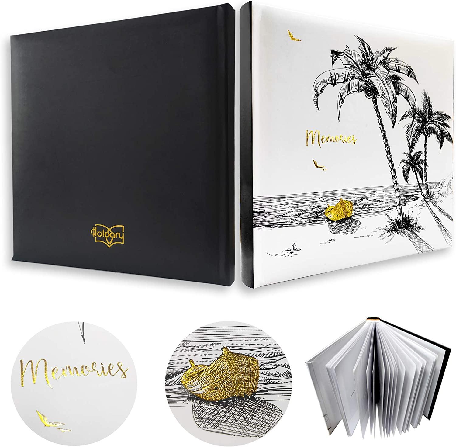 Holoary 4x6 Photo Album - 160 Pockets, Two Pictures Per Page, Memo ...