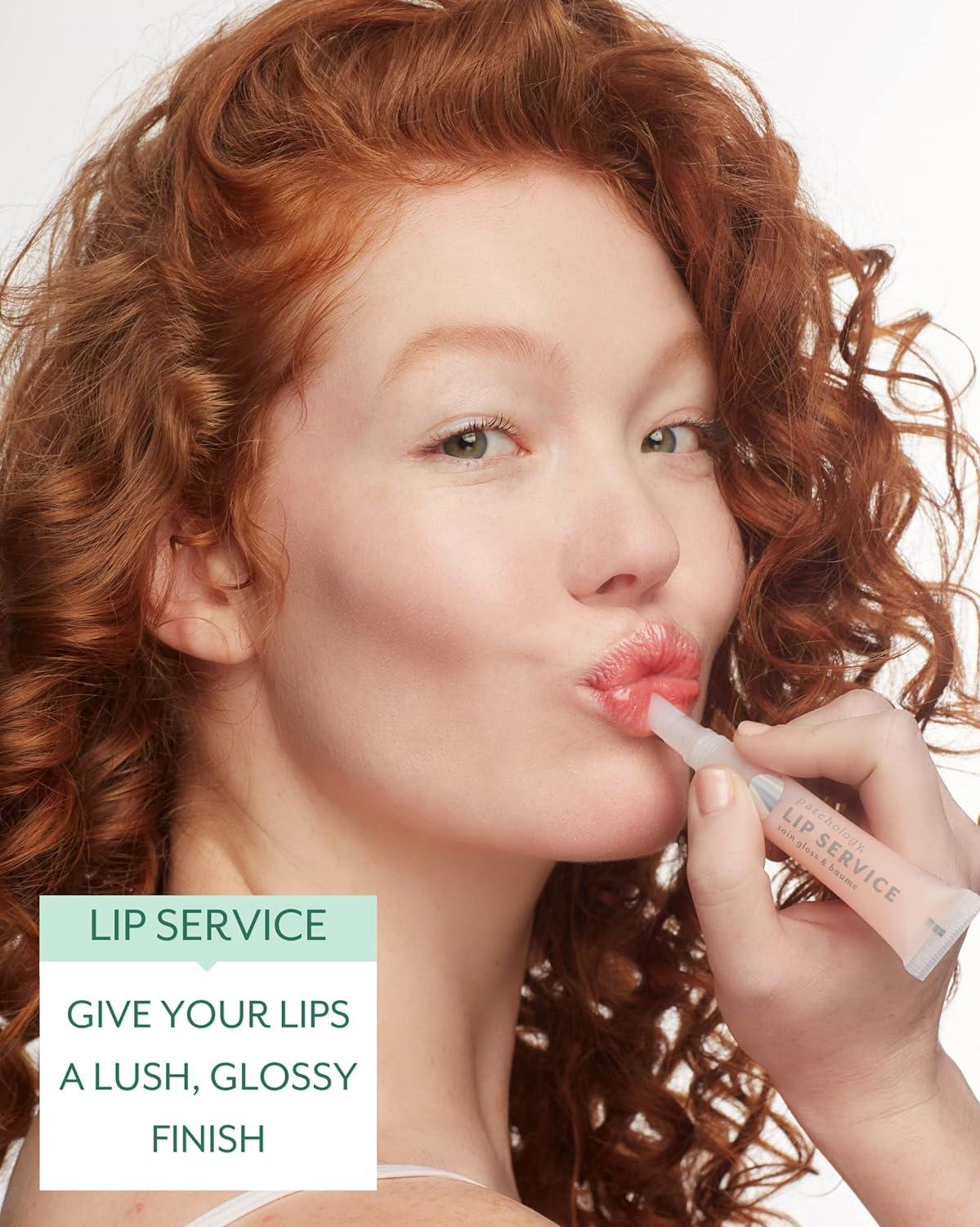 Patchology Lip Service Gloss-to-Balm Lip Treatment - Hyaluronic Acid ...