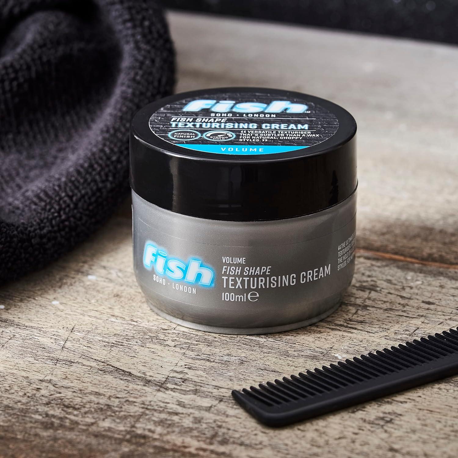 Fish Volume Texturising Cream 100ml x6 - Set of 6 Texturising Hair ...