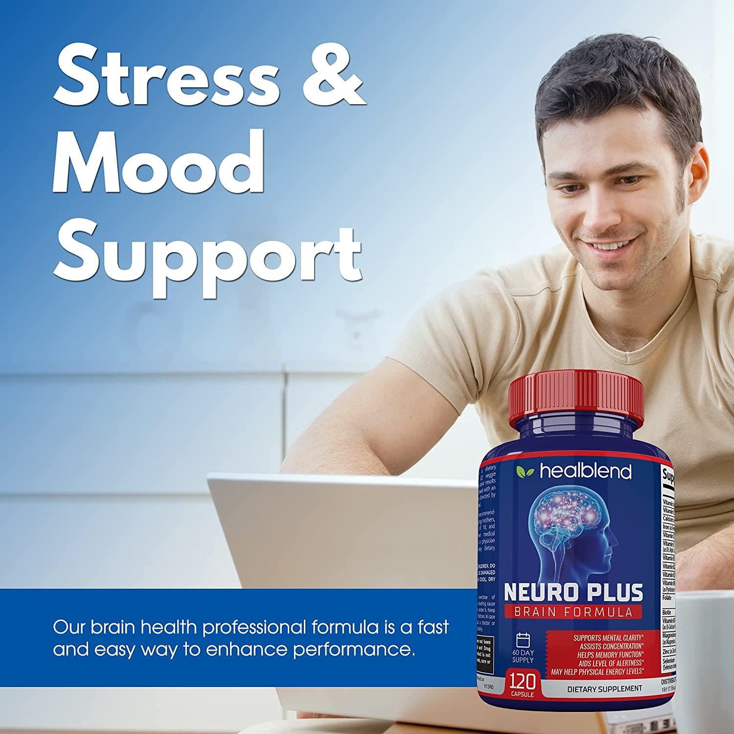 Neuro Plus Brain & Focus Formula - Enhance Mental Clarity & Energy ...