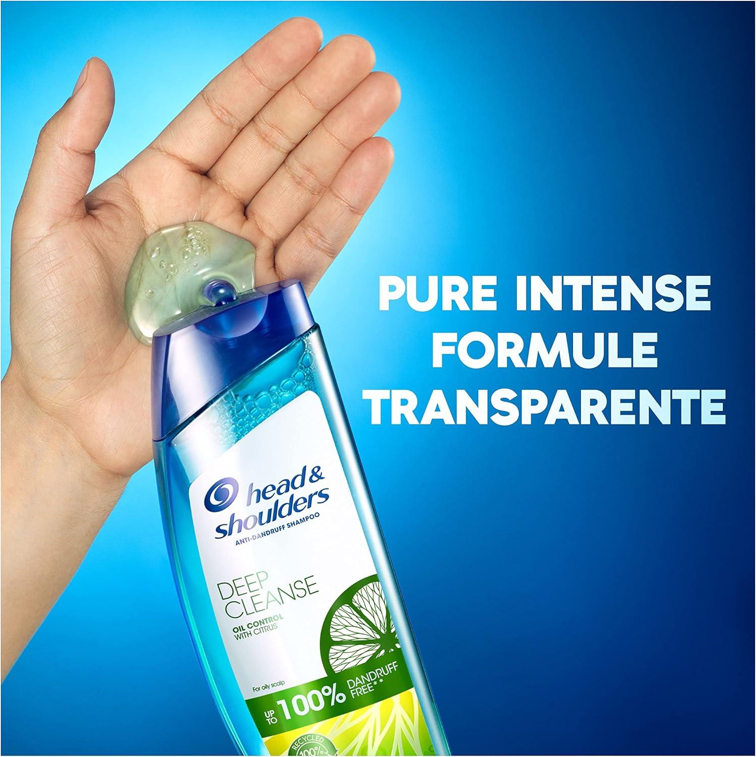 Head & Shoulders Pure Intense Sebum-Regulating Anti-Dandruff Shampoo ...