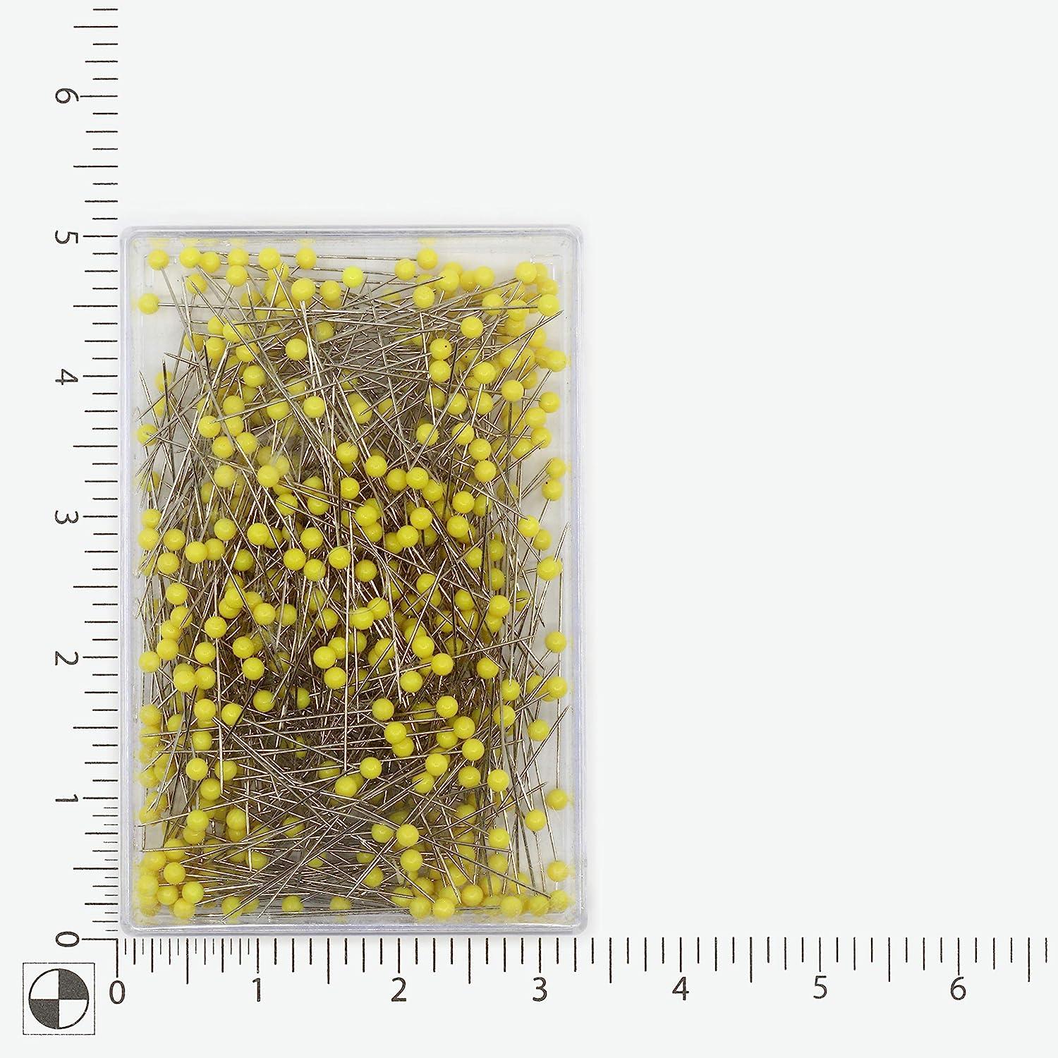 Dritz 3009 Quilting Pins 1-3/4-Inch Yellow - 500 Count | Buy Now with ...